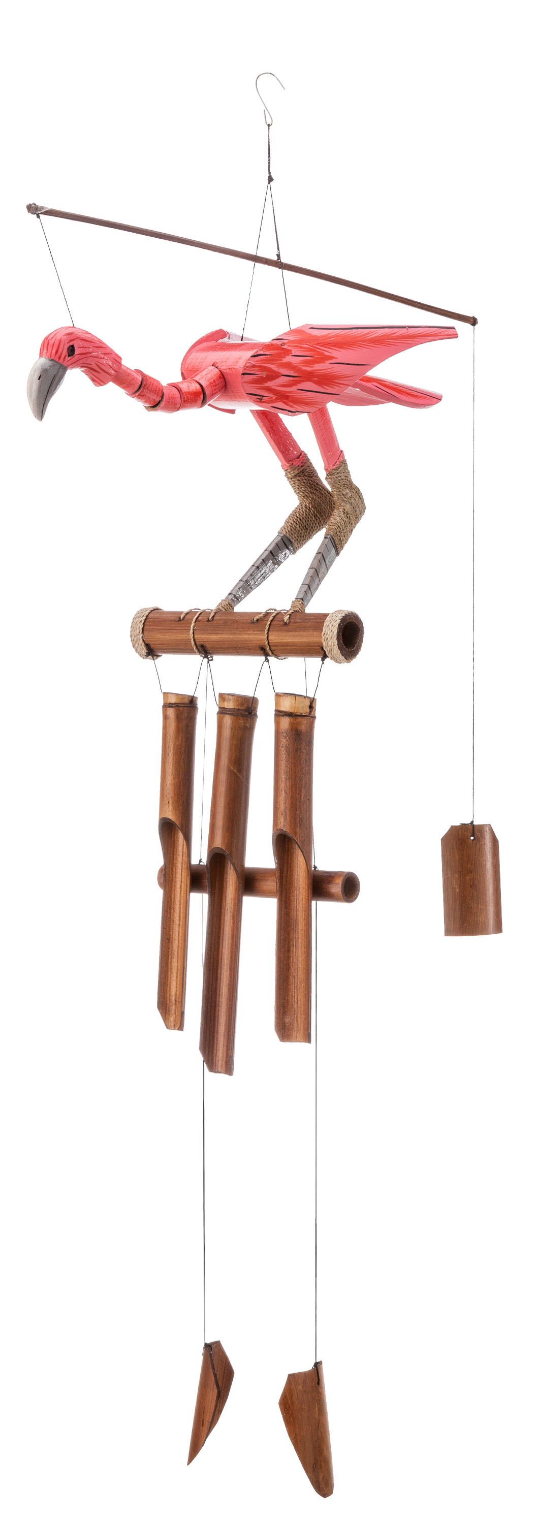 Cohasset Pink Flamingo Bobbing Head Wind Chime | Bass Pro Shops